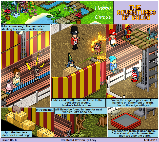 Habbo Circus Room Review - Habbox
